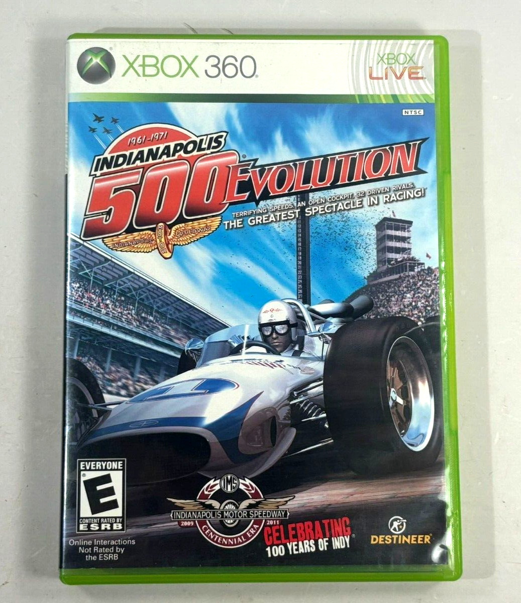 Indianapolis 500 Evolution Xbox 360 PAL - Prix - Photo - Présentation