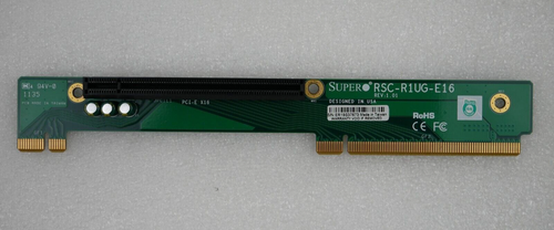 Supermicro RSC-R1UG-E16 Rev 1.01 PCIe x16 1U Server Riser Card | eBay