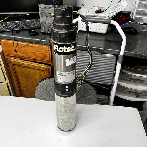 Flotec FP2212-08 GPM 3/4 HP Deep Well Submersible Pump 3-Wire 230V | eBay