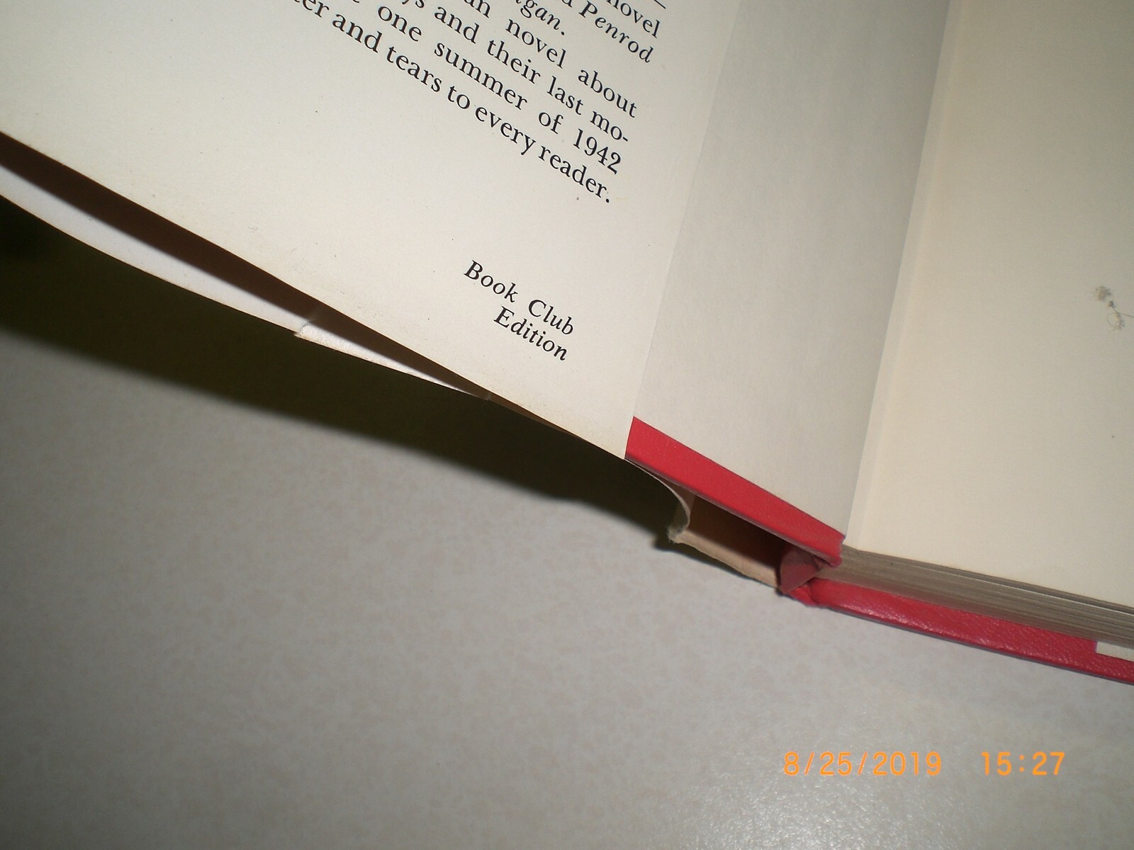 Summer of 42 a Novel by Herman Raucher Vintage Hardcover | eBay