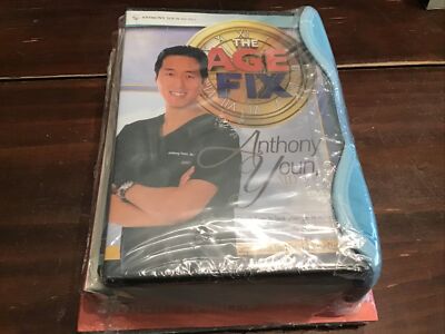 The Age Fix by Anthony Youn Book 2 DVDs Face & Body Cleansing Bundle ...