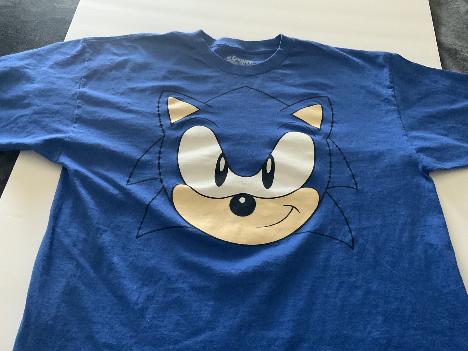 Sonic The Hedgehog Vintage RETRO shirt Sega XXL...Gre… - Gem