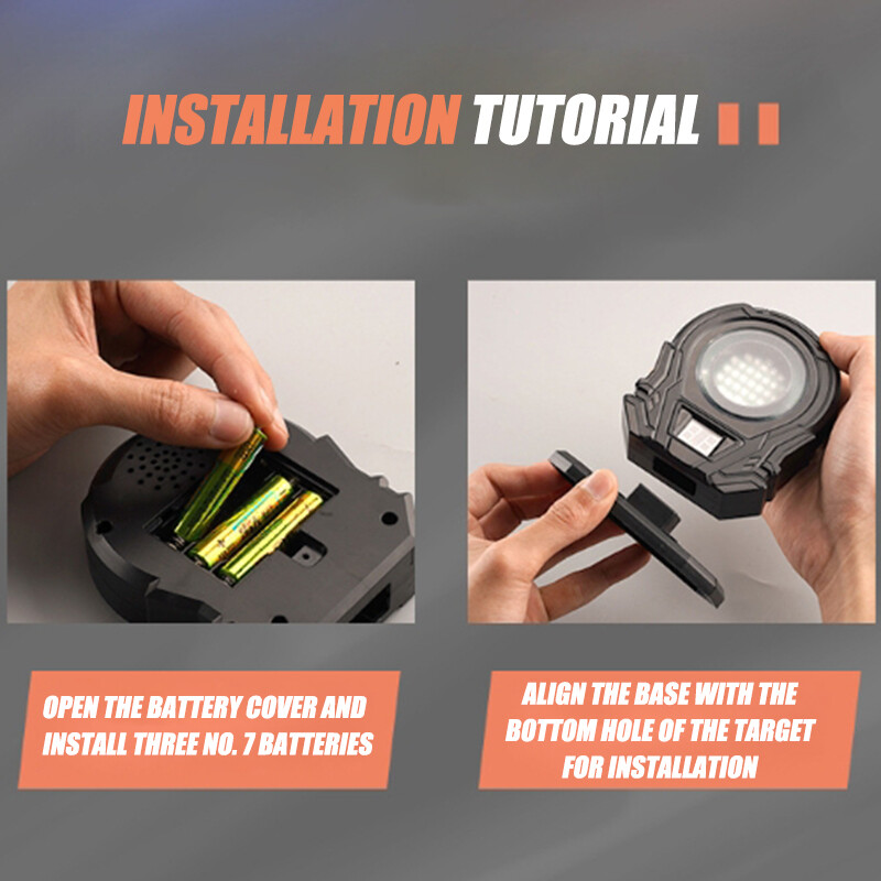 Infrared Laser Induction Electronic Scoring Target Practice Target | eBay