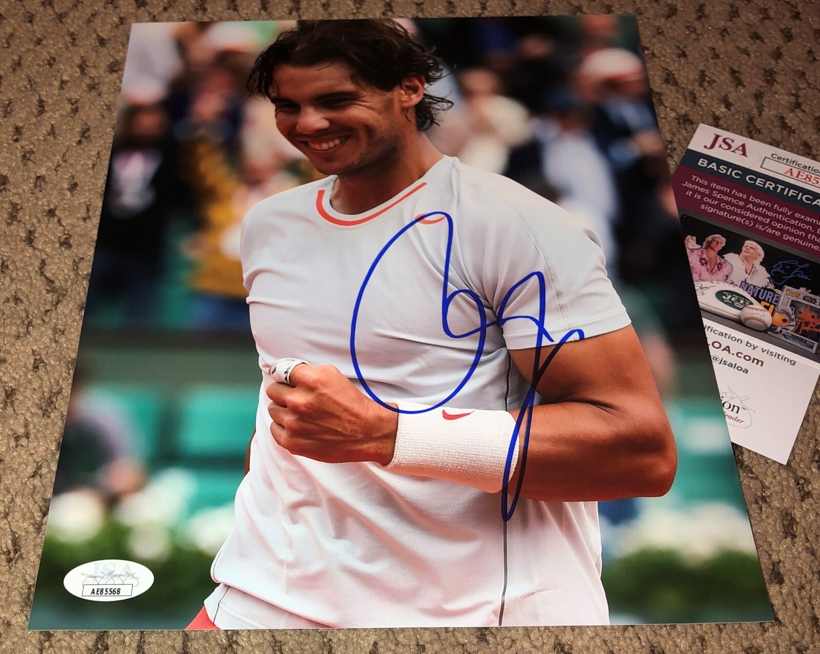 Rafael Nadal Autographed Memorabilia | Signed Photo, Jersey ...