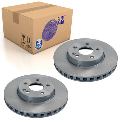 Pair of Front Brake Disc Fits Mercedes Vito OE 4474210312 Blue Print ...