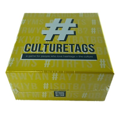 Culturetags Game "For People Who Love Hashtags + The Culture" NIB | eBay