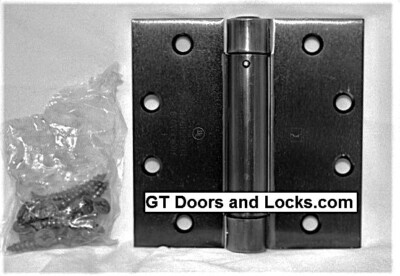 Hager Hinges Self Closing 1250 4.5 x 4.5 Square Corner US15a Antique ...