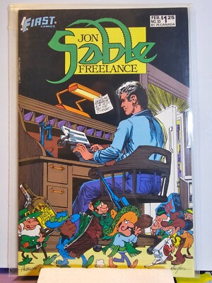 John Sable Freelance #33 Comic 1986 First Comics | eBay
