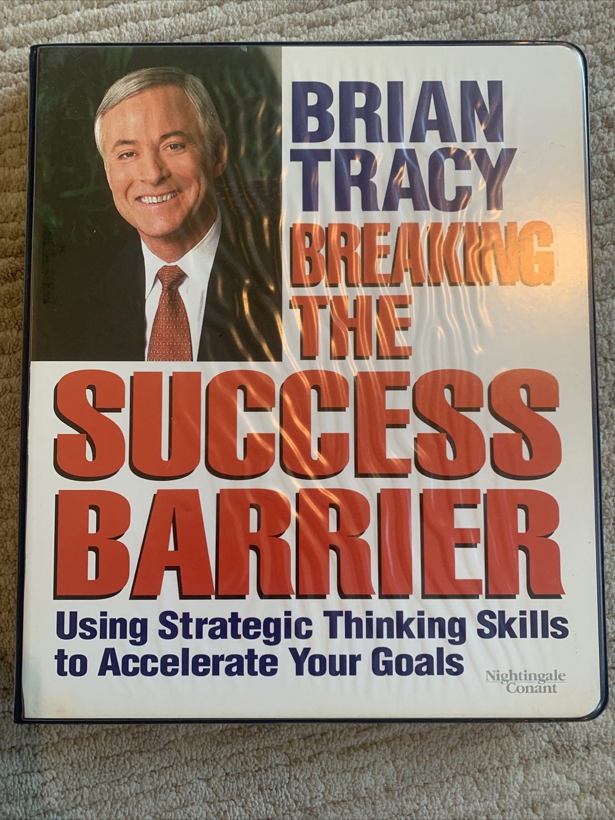 NIGHTINGALE CONANT BRIAN TRACY BREAKING THE SUCCESS BARRIER 6 CASSETTES ...