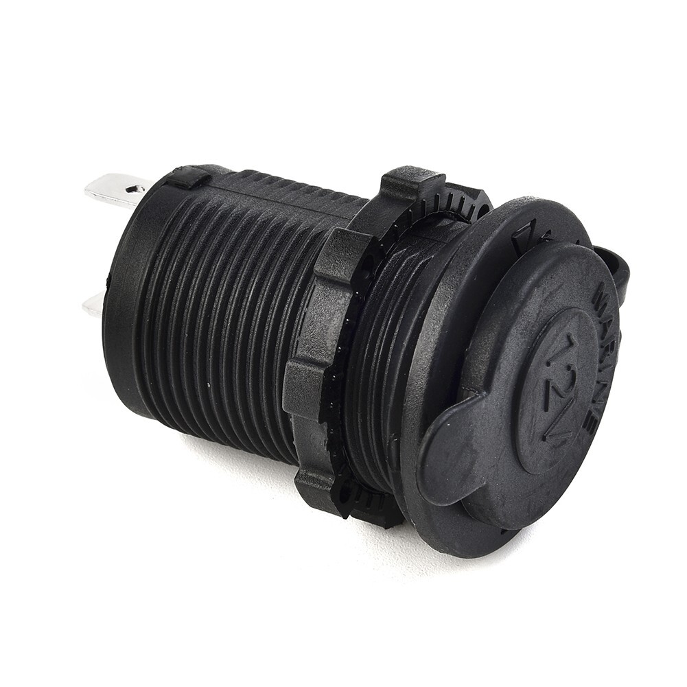 1 * 12V Power Socket 250 Quick Spade Type Male Connectors 0.250 Quick ...