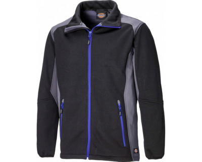 Dickies Lewiston Premium Work Fleece / Shell Jacket Black JW7014 ...
