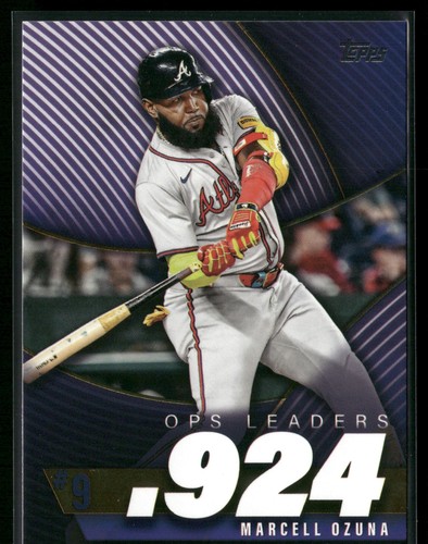 2025 Topps #OPS-9 Marcell Ozuna OPS Leaders | eBay