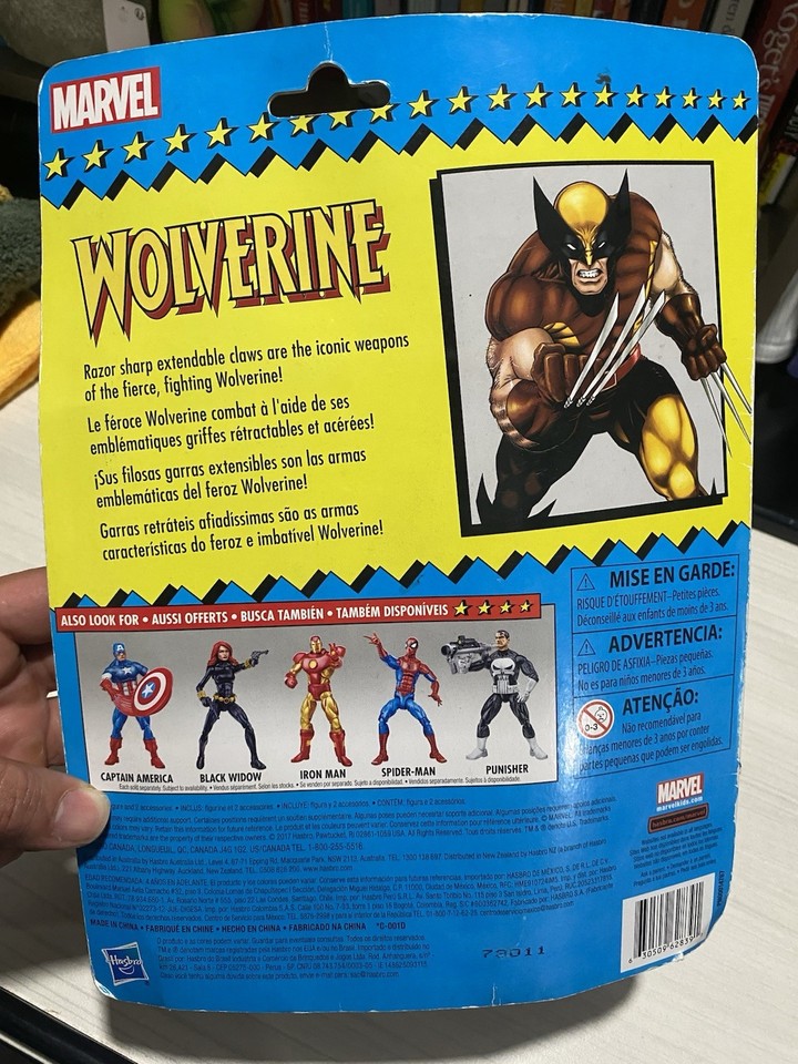 Marvel Legends WOLVERINE | Brown Suit | 2017 X-Men Retro Collection ...