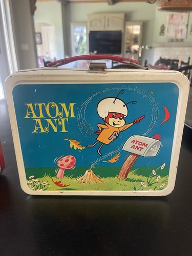 1966 Atom Ant Lunch Box - No Thermos * Vintage * Lunchbox Secret ...