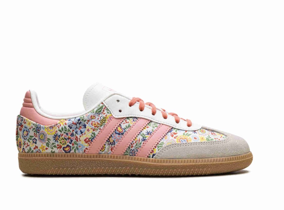 adidas Liberty London x Samba OG J Floral Embroidery JI0280 Youth Size ...