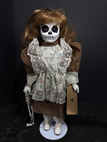 ooak gothic creepy horror Spooky Scary Decor Doll. SUE ELLEN 17in | eBay