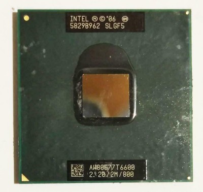 PROCESSEUR INTEL CORE 2 DUO T6600 2,2 GHz SLGF5 | eBay