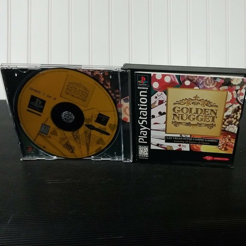 Golden Nugget - Las Vegas Style Casino Gaming Sony PlayStation PS1 Game Complete 52145880092 | eBay