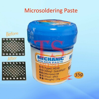 MECHANIC Lead-free Low Temperature SMT Melt Melting Point 183C Solder ...