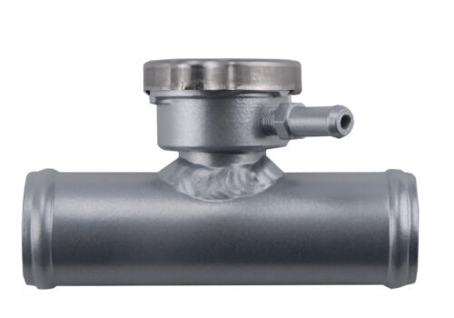 Aluminum 1.37" 35mm OD In-Line Radiator Filler Neck 45 Degrees Filler ...