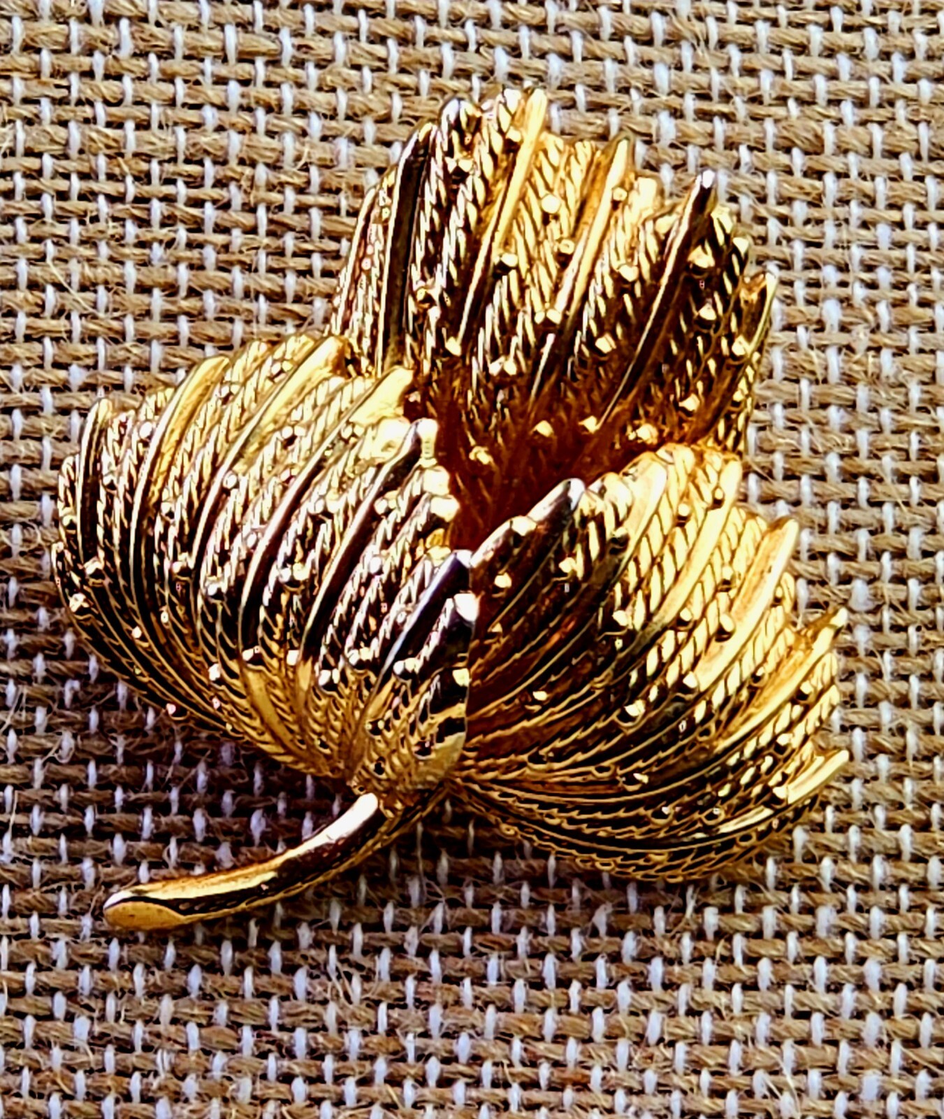 1968 Christian Dior - GROSSE GERMANY, Three Leaf Gol… - Gem