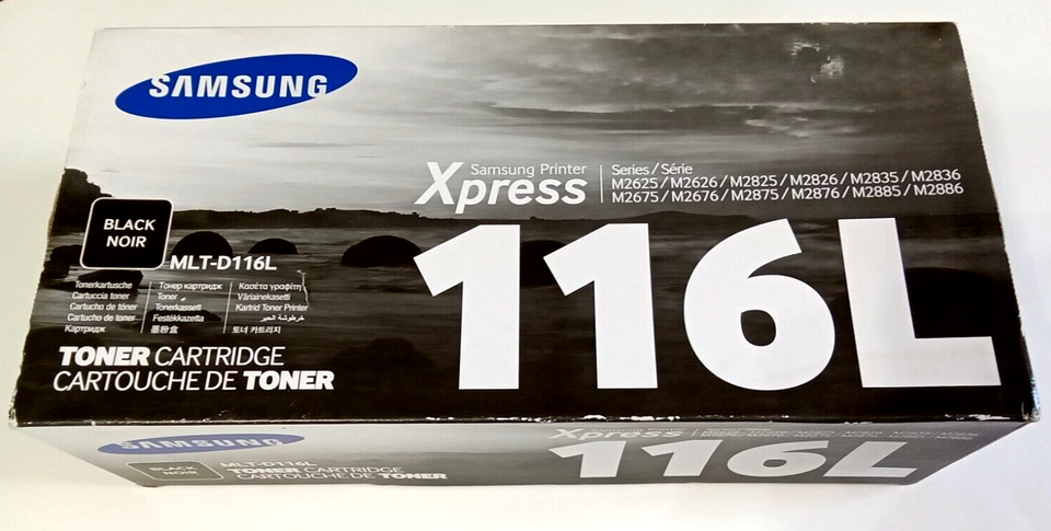 Samsung MLT-D116L Express (116L) Black High Yield Toner Cartridge - New ...