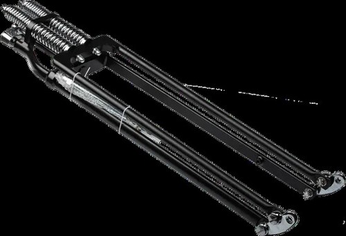 HD Black Springer Fork Tapered Leg 8in. Over Harley Dyna Sturgis 91 | eBay