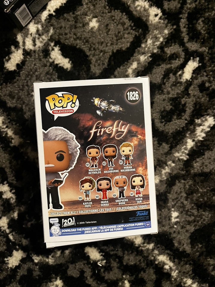 Funko POP! Firefly SHEPHERD BOOK #1826 (Chase Variant) | eBay