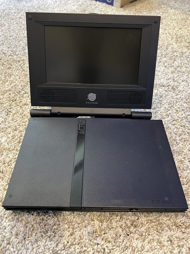 Sony PlayStation 2 PS2 Slim SCPH-70012 With Pelican 7” LCD Screen | eBay