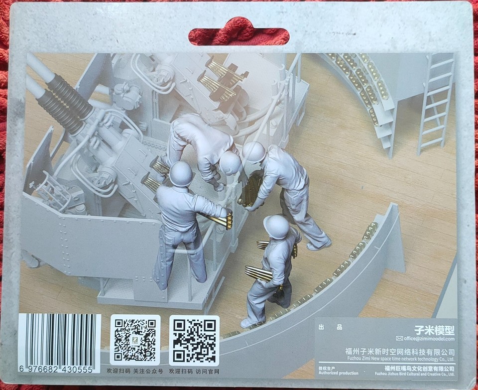 TOUCAN 1/35 U.S NAVY 40mm QUAD Bofors & M42 Anti-aircraft Guner set: D ...
