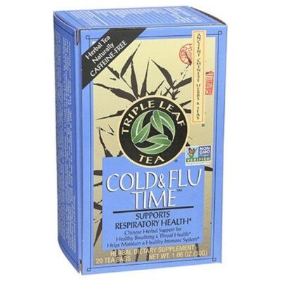 Cold & Flu Time Tea 20 Bags By Triple Leaf Tea | eBay