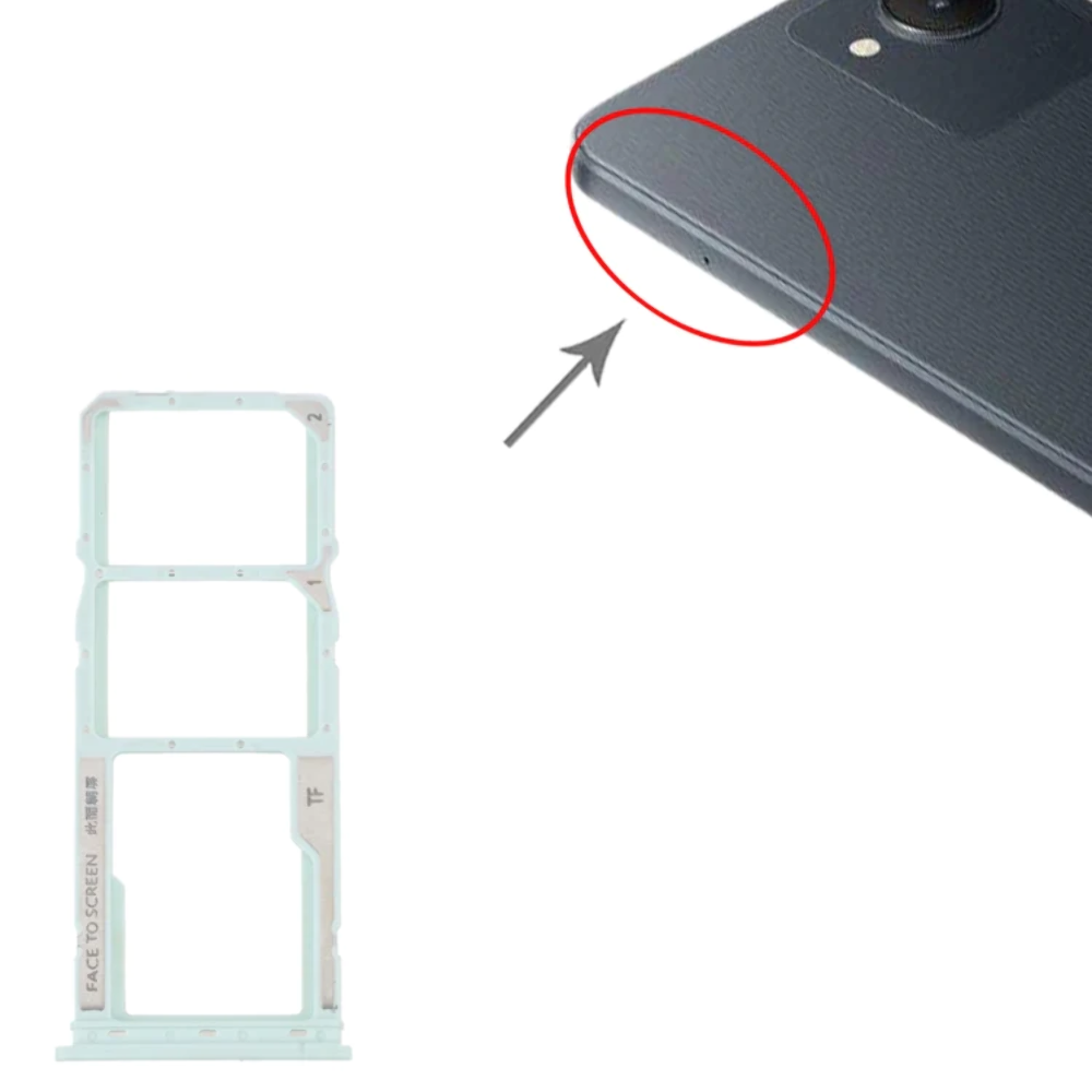 For Xiaomi Redmi A1 2022 / Redmi A1+ SIM Card Tray + SIM Card Tray ...