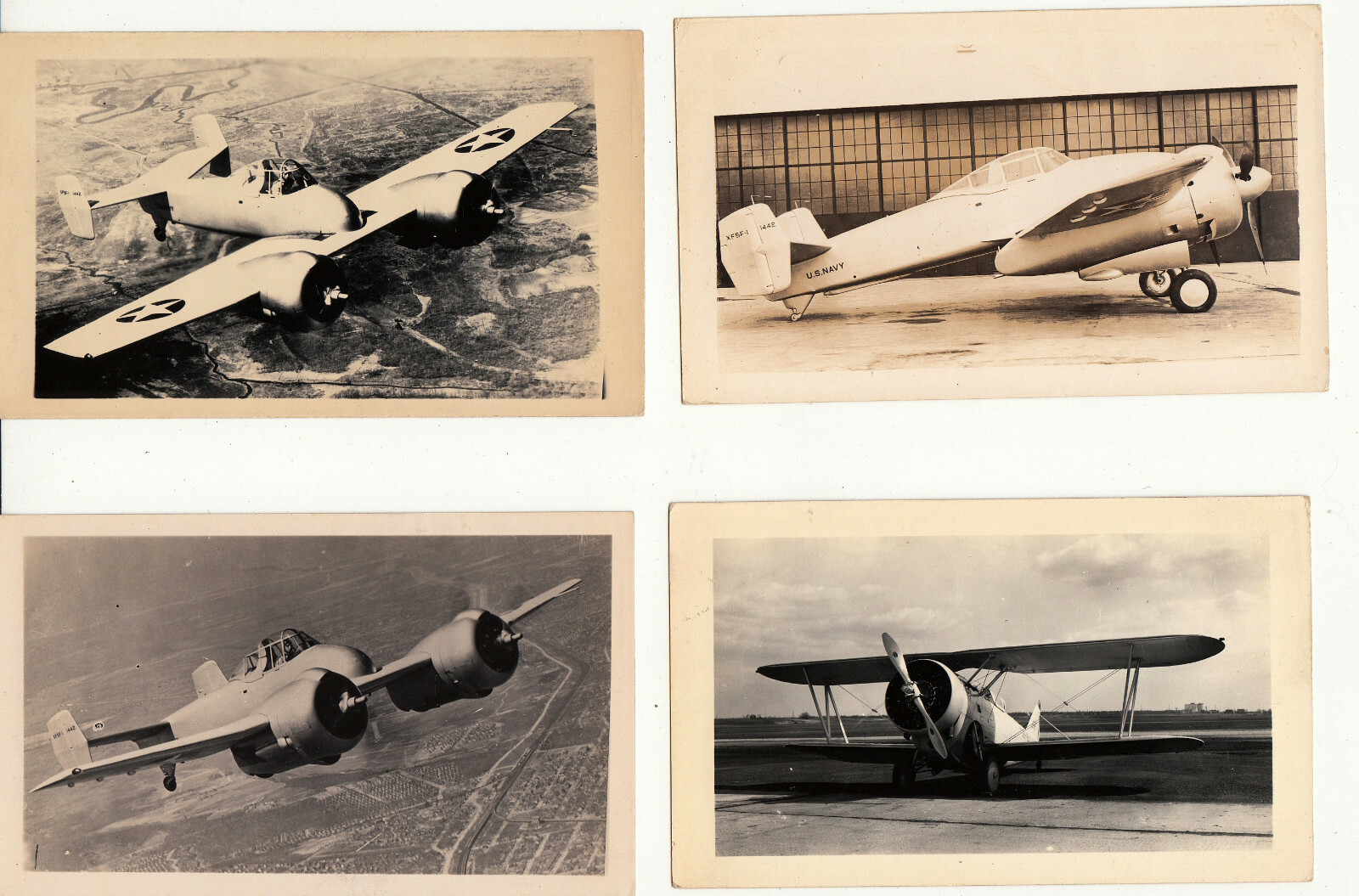 US NAVY GRUMMAN XF5F-1 SKYROCKET (3) ~ GRUMMAN FF-1A FIFI (1) ~ c. - 1932 | eBay