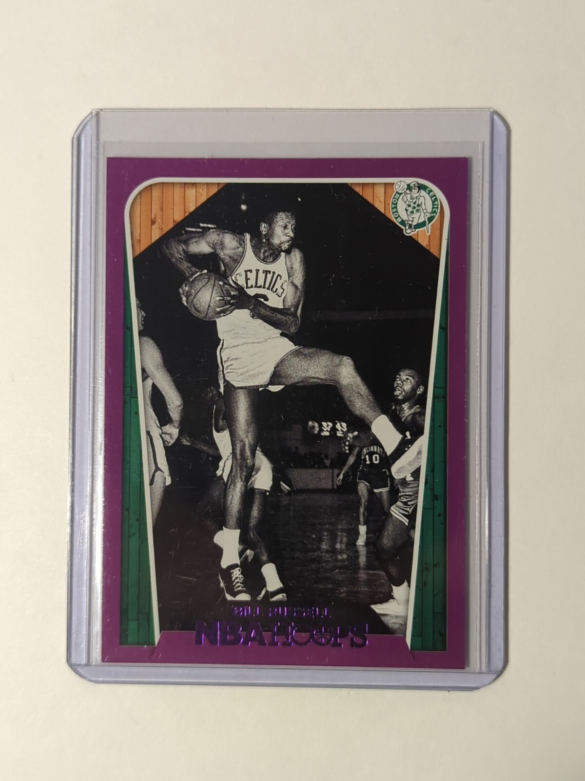 2018-19 Panini NBA Hoops Purple BILL RUSSELL Boston Celtics No. 288 | eBay