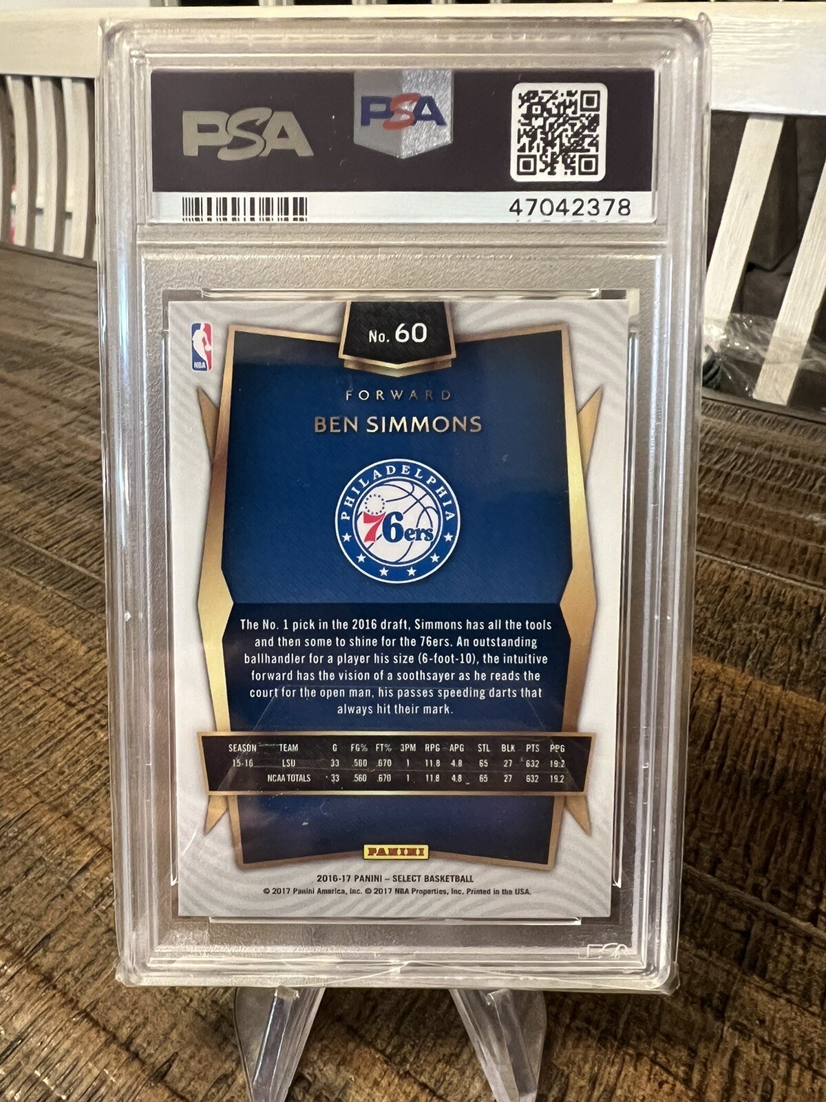 2016-17 Panini Select - Concourse Ben Simmons #60 (RC) for sale online | eBay