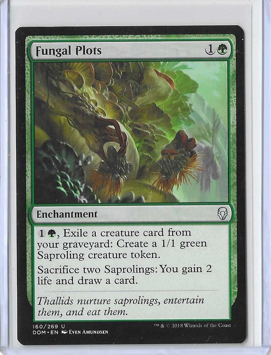 MTG Fungal Plots Dominaria (DOM) Uncommon Magic Card #160/269 Unplayed ...