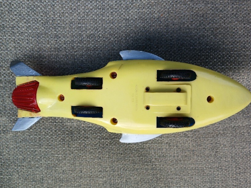 1964 vintage FAIRYLITE Stingray toy model submarine Thunderbirds Gerry ...