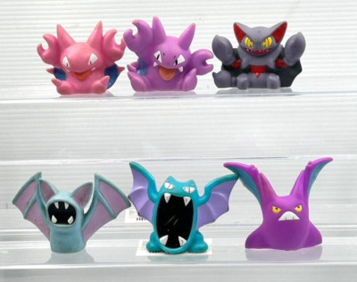 Japan BANDAI Pokemon Gligar Crobat Gliscor Finger Puppet Figure Toy AB ...
