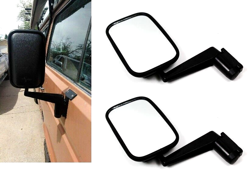 Volkswagen Type 2 T3 Vanagon Side Mirrors Set With Adapter Brackets ...