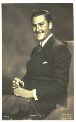 Errol Flynn Original Ross Postcard No. 3353 | eBay