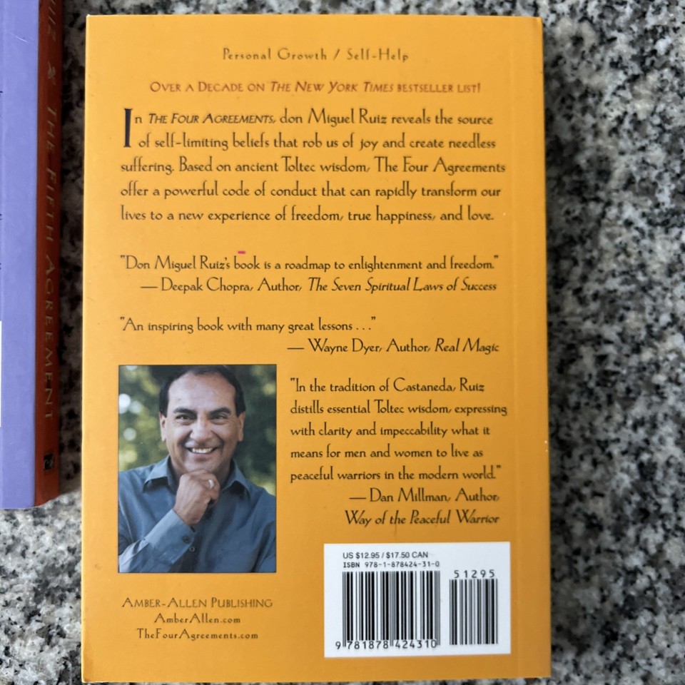 Toltec Wisdom - 3 Book Collection by Don Miguel Ruiz -The Four ...