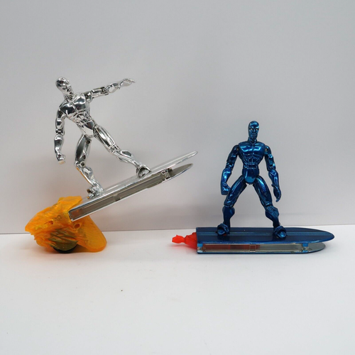 Silver Surfer Action Figure Star Surfer Cosmic Blasters Toy Biz 1997 ...