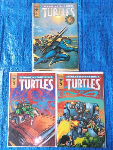 Teenage Mutant Ninja Turtles TMNT #1 2 3 Lot Mirage Studios Key Issues ...