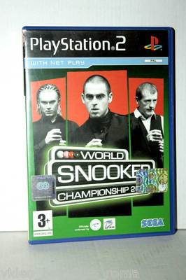 WORLD SNOOKER CHAMPIONSHIP 2005 BILIARDO GIOCO USATO PS2 ED INGLESE MS1 ...
