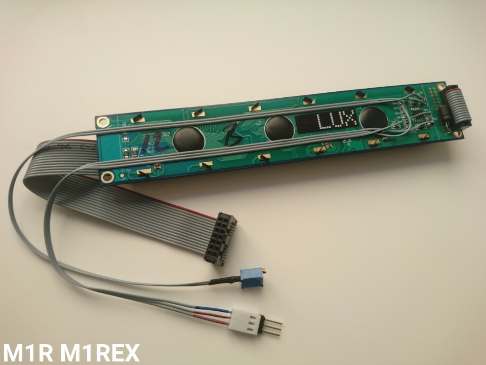 Korg M1 M1R M1REX (Super Enhanced Black) LUX PMVA LED Display ! | eBay