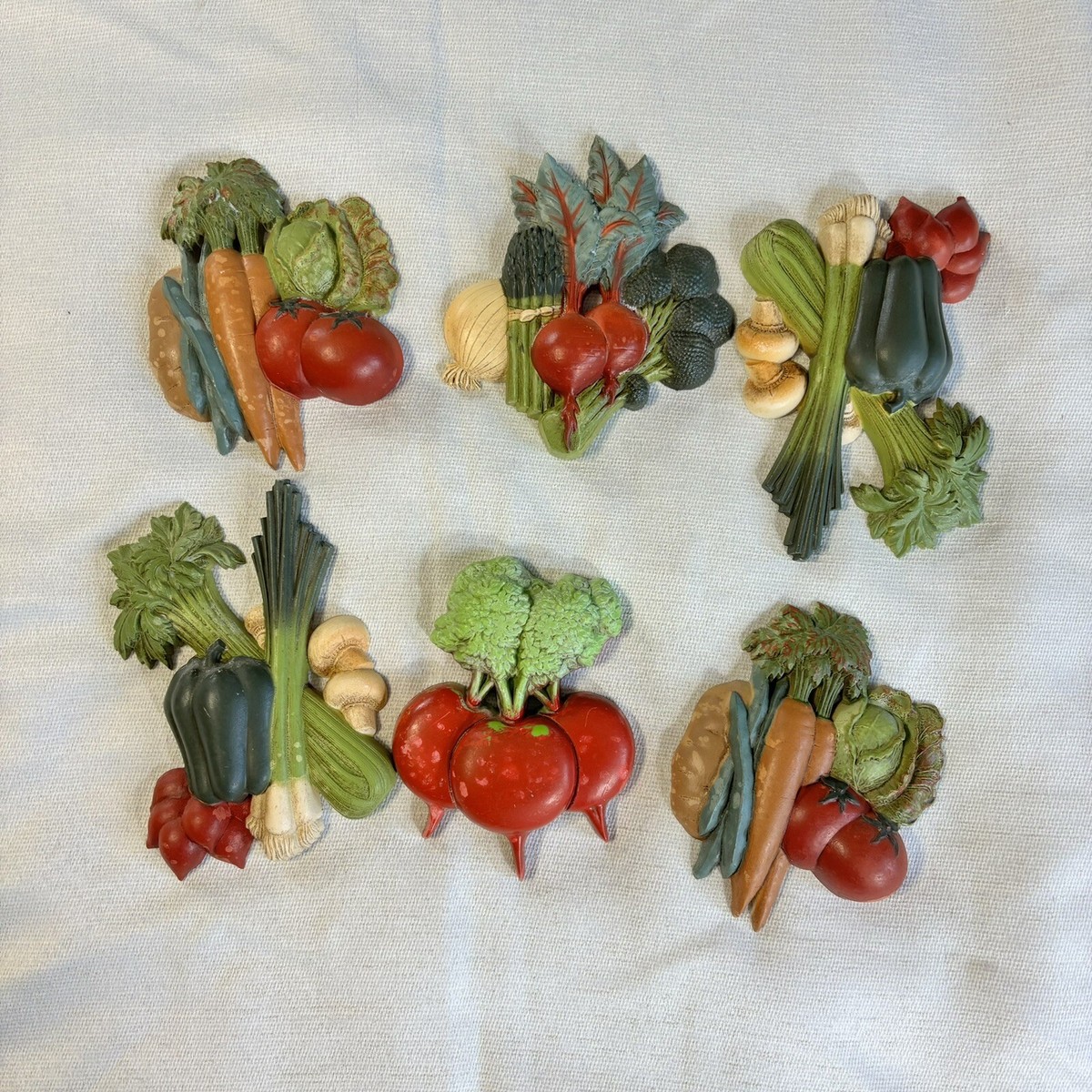 Home Interior Vegetable Wall Plaques Vintage French Vegetable Poster,