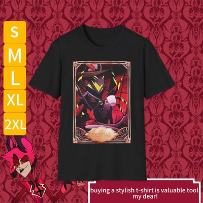 Hazbin Hotel Zestial Overlord Demon Helluva Boss Unisex Softstyle T ...