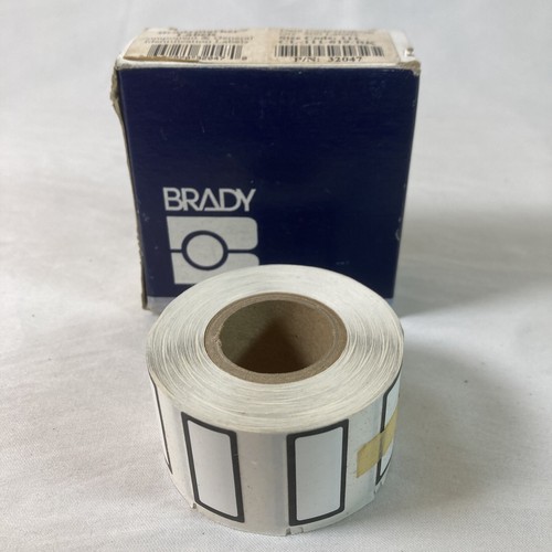 BRADY Bradymarker Label CL-111-619-BK Wire Marking Labels | Roll of 500 ...