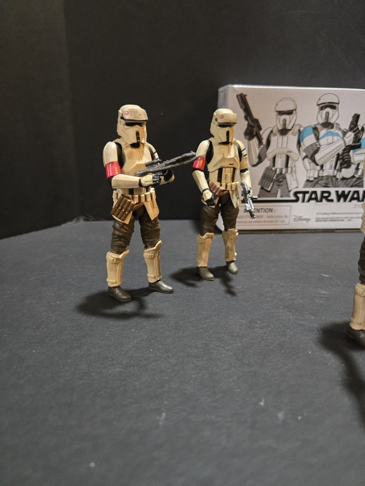 Star Wars The Vintage Collection Shoretrooper figure 4 Pack 8 Total ...