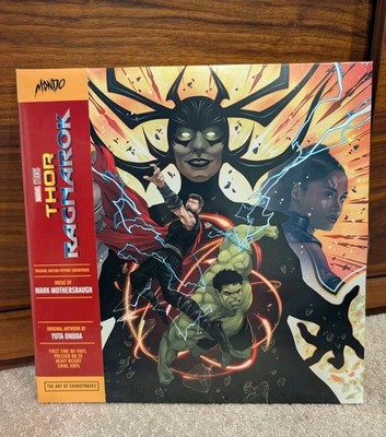 THOR RAGNAROK Soundtrack Vinyl Mondo NEW SIGNED Mark Mothersbaugh DEVO ...